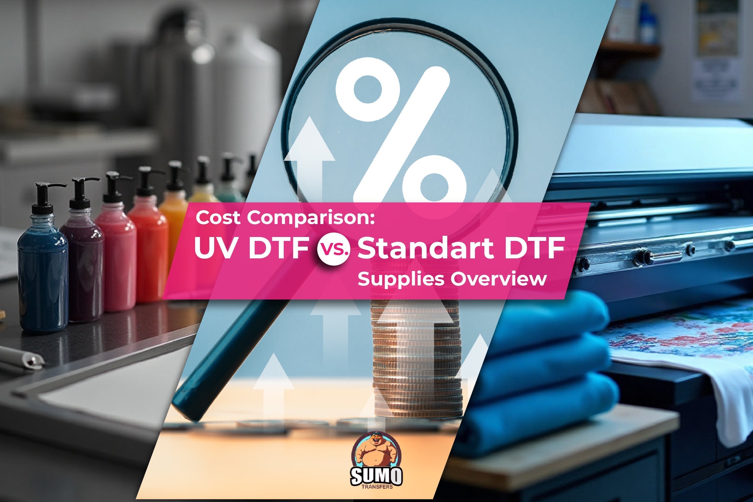 Cost Comparison: UV DTF vs. Standard DTF Supplies Overview – Sumotransfers