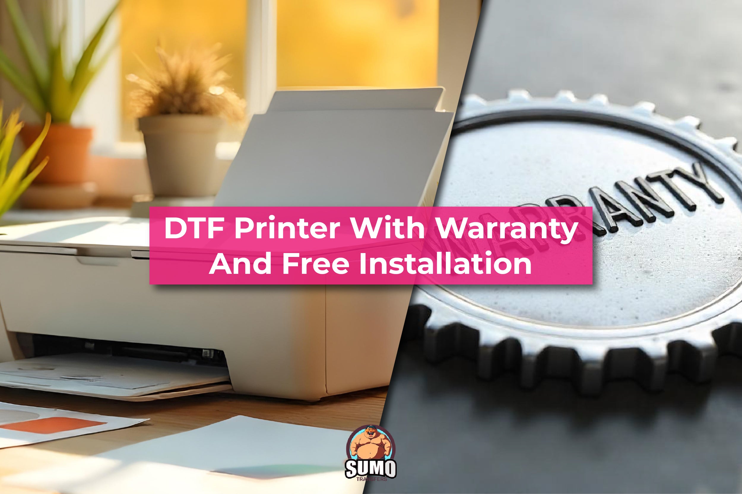DTF Printer with Warranty and Free Installation – Sumotransfers