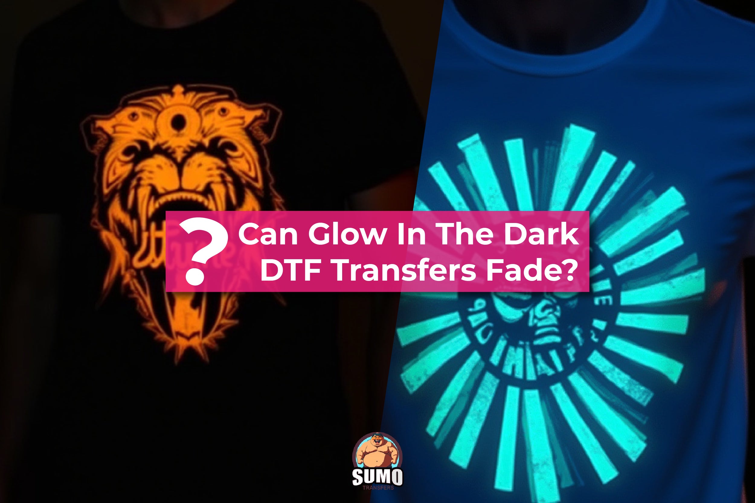 Can Glow-in-the-Dark DTF Transfers Fade? Here's the Truth – Sumotransfers