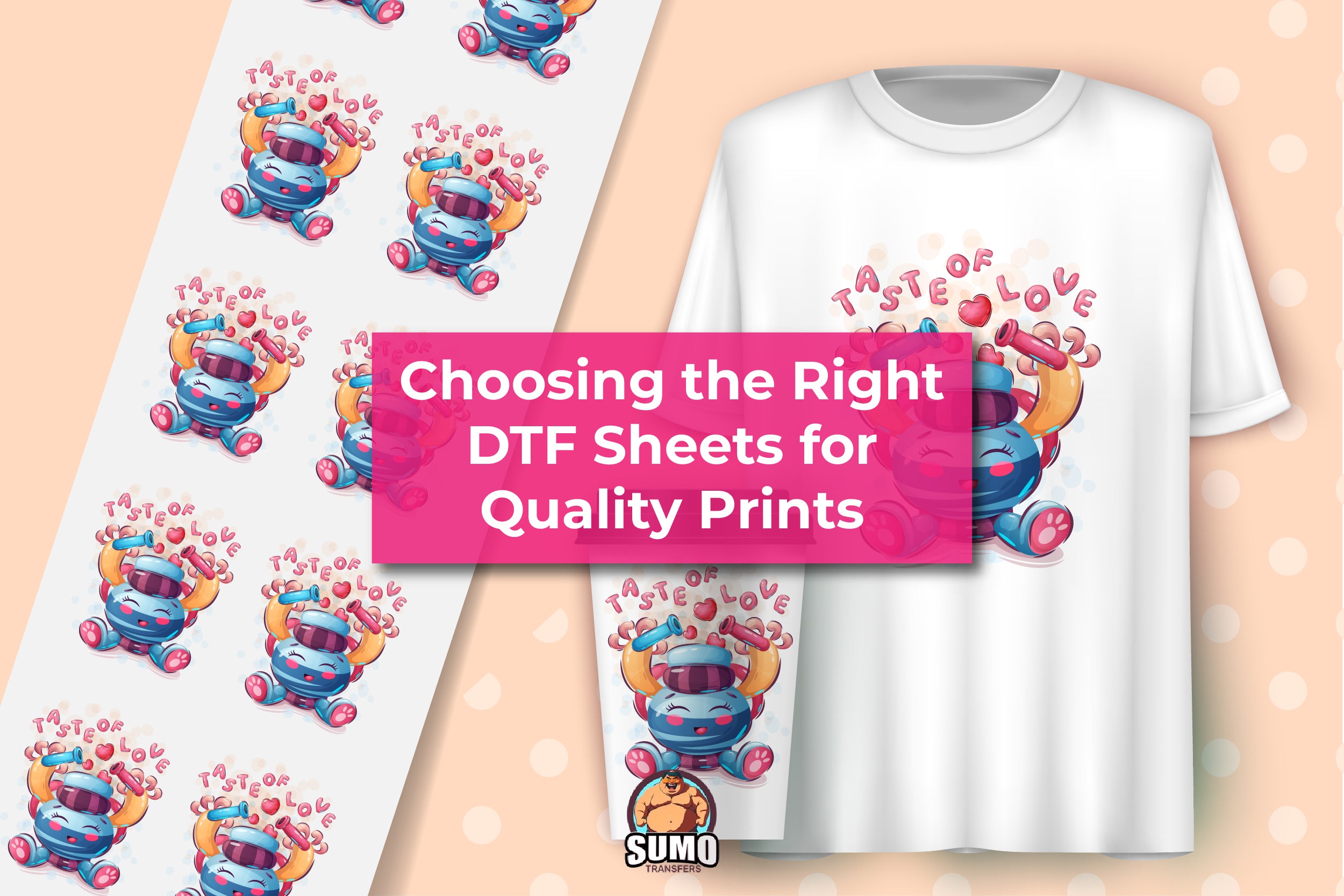 Choosing the Right DTF Sheets for Quality Prints – Sumotransfers
