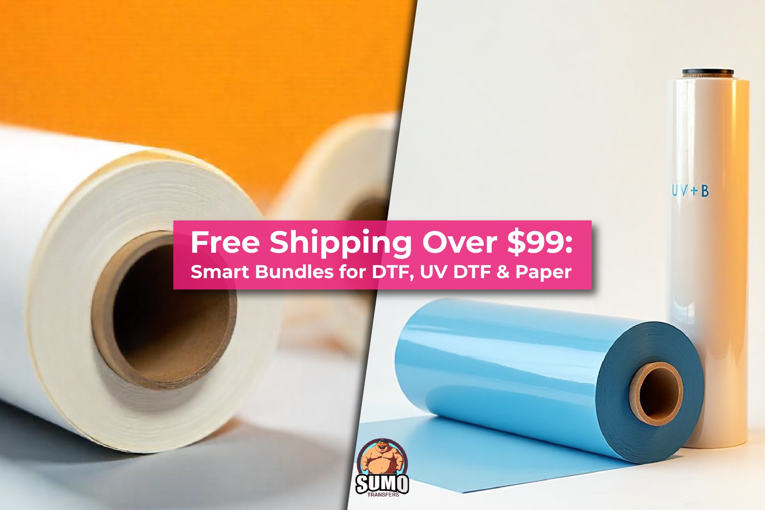 Free Shipping Over $99: Smart Bundles for DTF, UV DTF & Paper ...