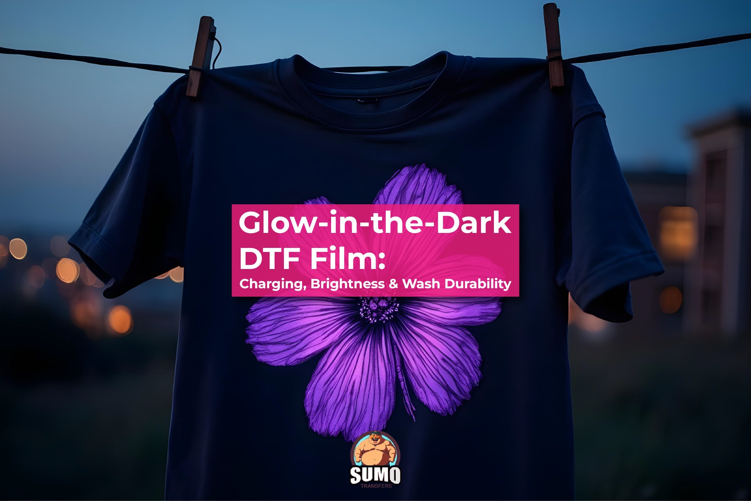 Glow in the Dark DTF: Charging, Brightness and Wash Durability ...