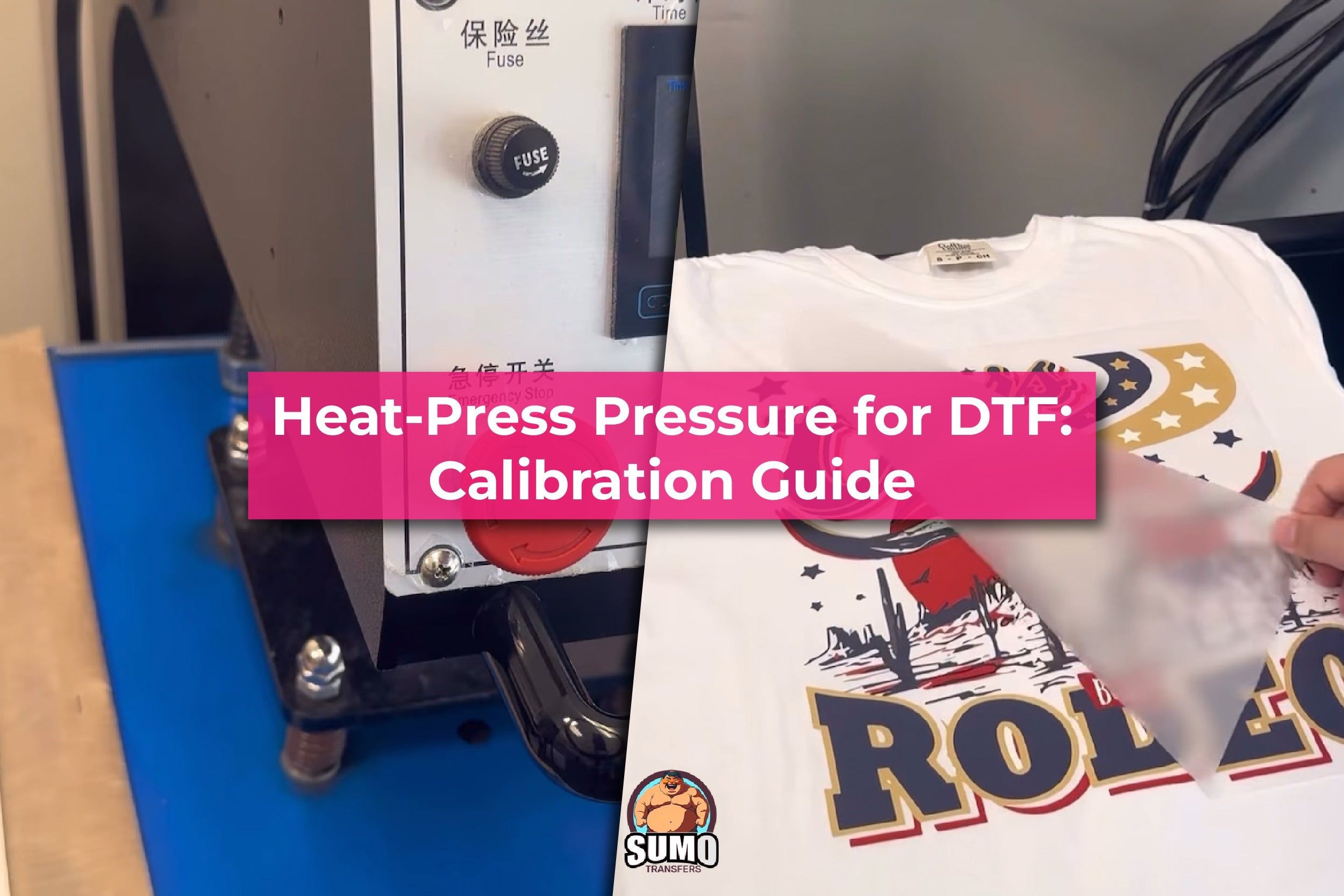 Heat-Press Pressure for DTF: Calibration Guide – Sumotransfers