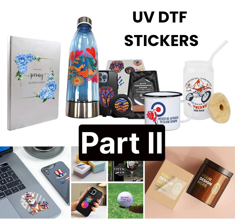 Part II: Top 8 Uses for UV DTF Stickers in Custom Design – Sumotransfers