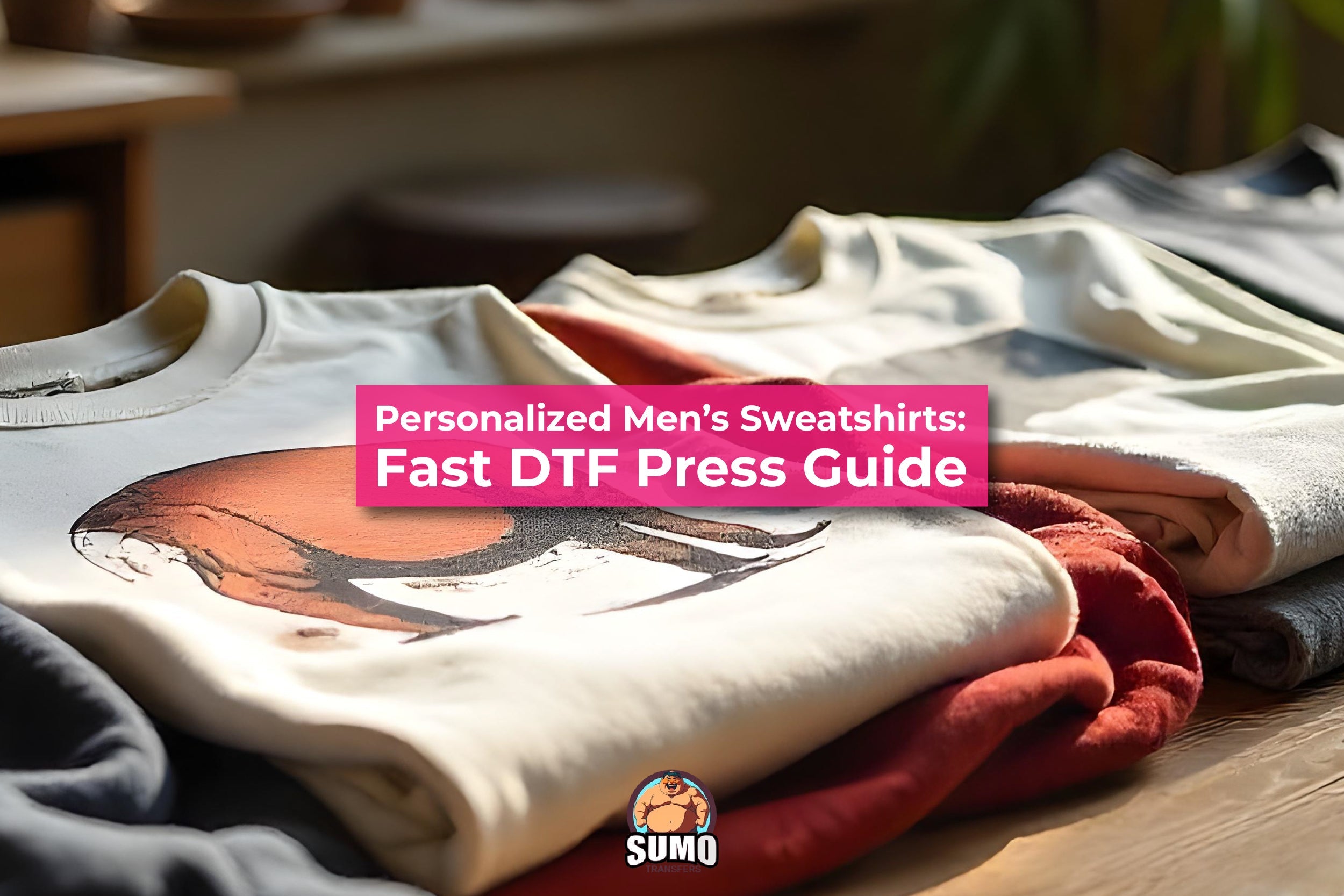 Personalized Men’s Sweatshirts: Fast DTF Press Guide – Sumotransfers