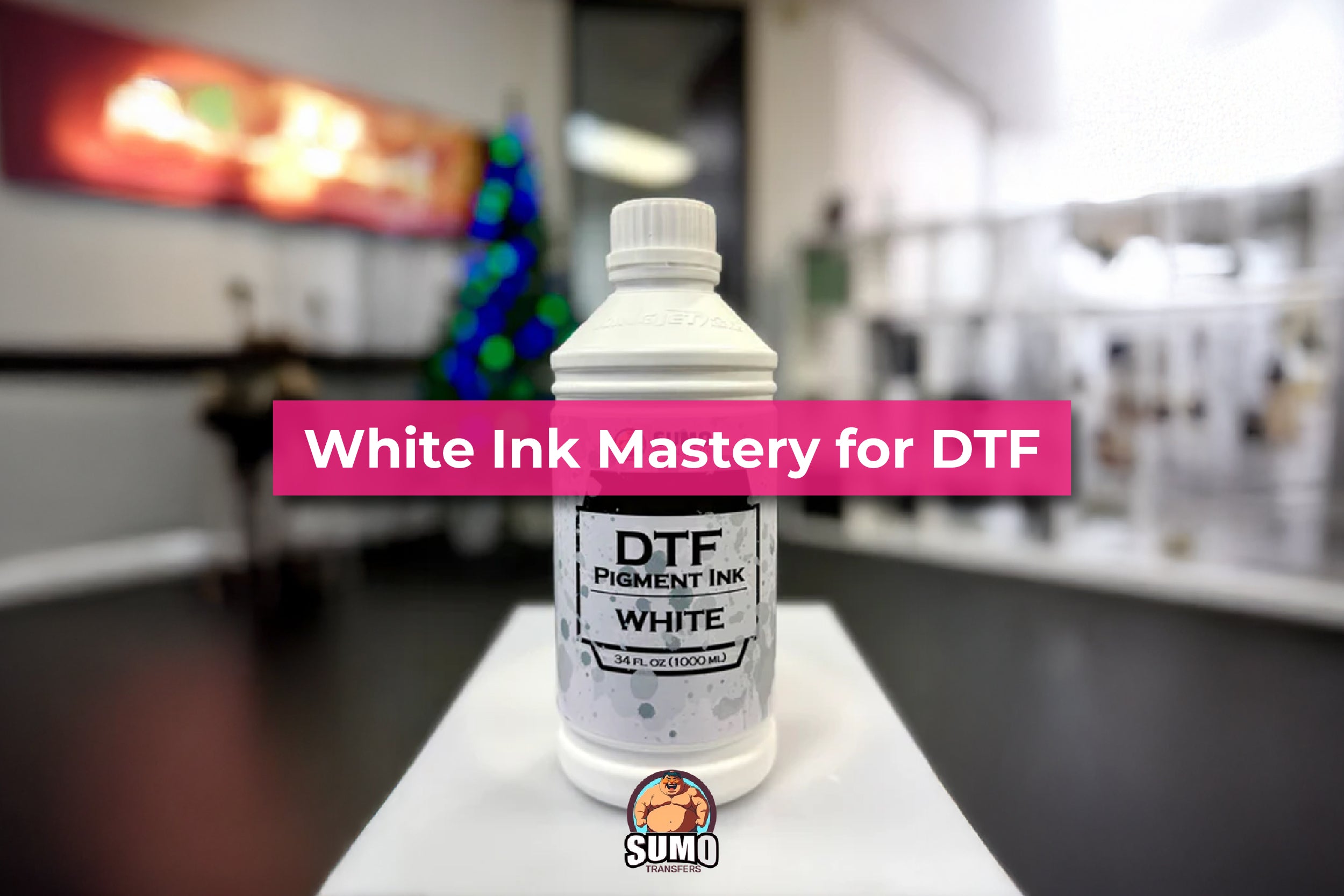 White ink Mastery for DTF I DTF White Ink Insights – Sumotransfers